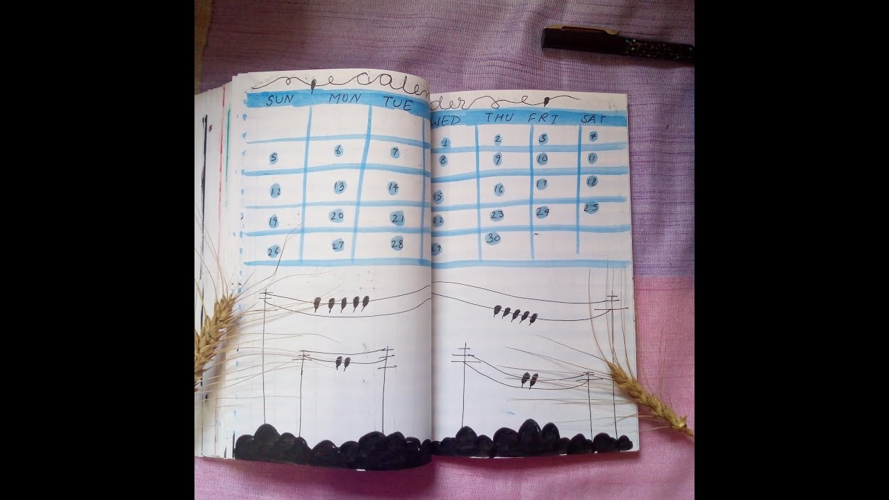 PLAN WITH ME||April 2020 bullet journal setup||📒 - YouTube