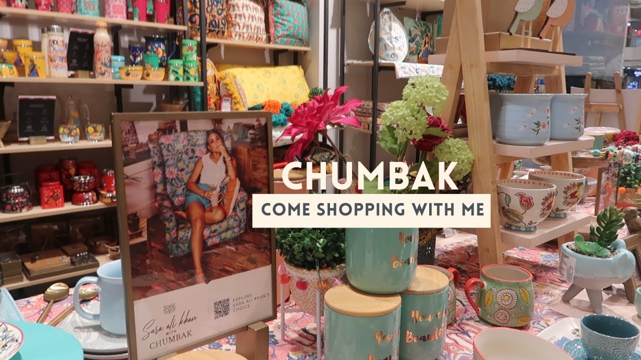 CHUMBAK : COME SHOPPING WITH ME!! HOME DECOR | NEW AT CHUMBAK - YouTube