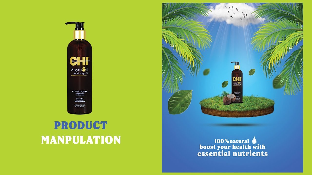 Product Manipulation Tutorial in Photoshop l Product Manipulation ...