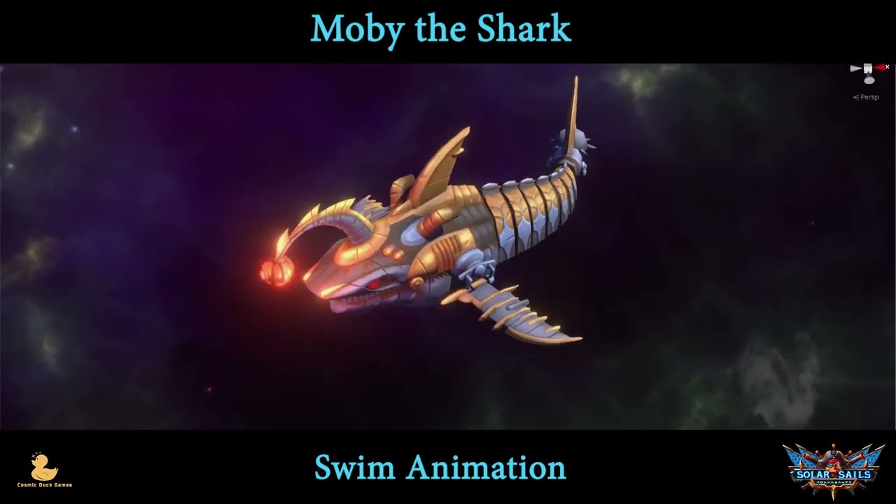 Moby the Shark - Animations WIP - YouTube
