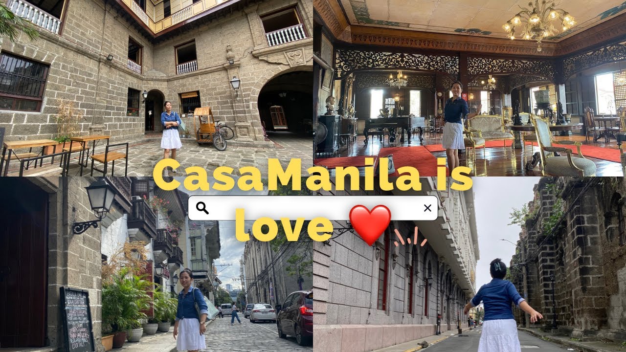 My first time in Casa Manila Museum. I was so impressed😍. - YouTube