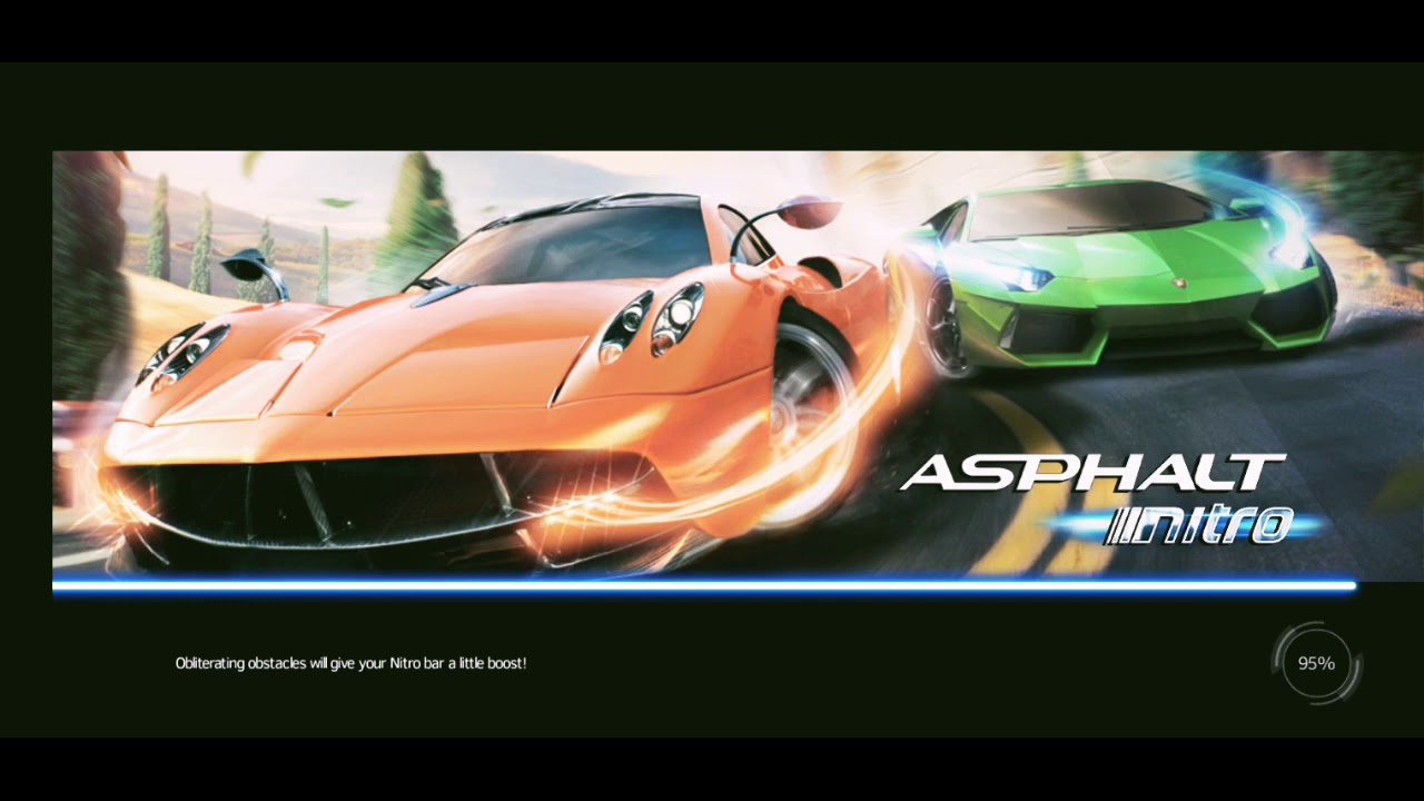 Gameplay of asphalt nitro - YouTube