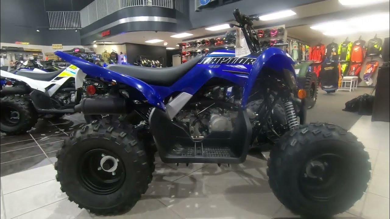 2022 Yamaha Raptor 90 - New ATV For Sale - Myrtle Beach, SC - YouTube