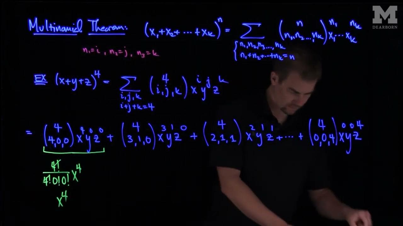 The Multinomial Theorem - YouTube