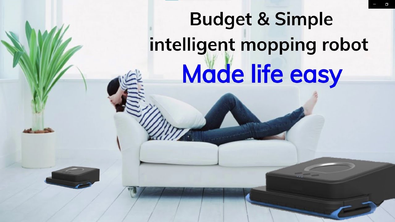Budget & Simple Mopping robot cleaner - YouTube