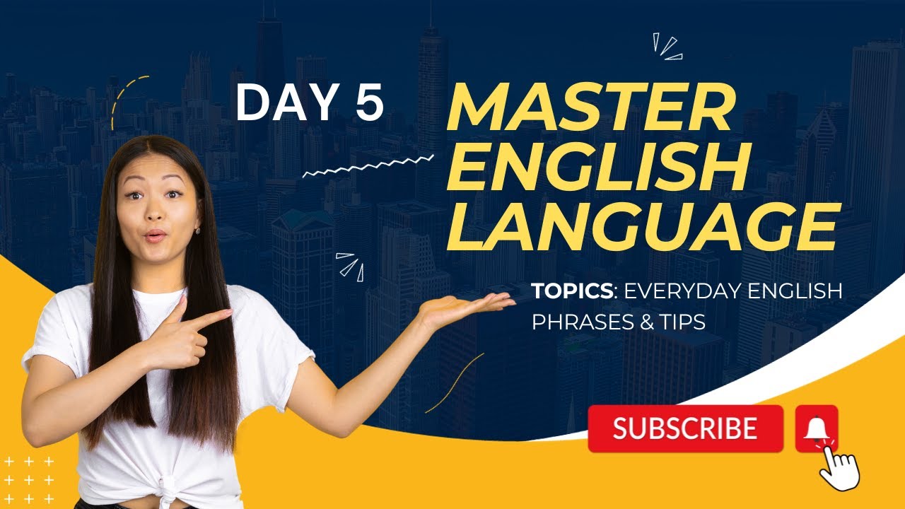 Day 5 || Daily English Practice Phrases and Tips to Improve your ...
