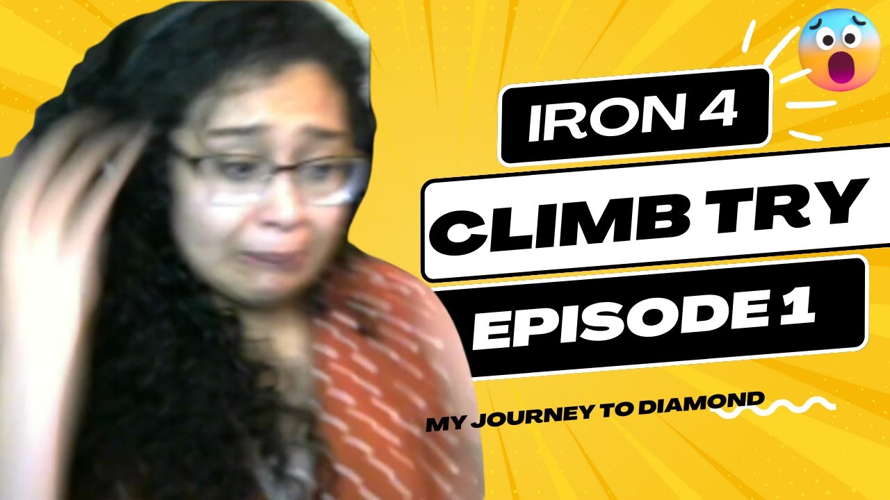 IRON 4 TO DIAMOND - Iron player tries to climb EPISODE 1 - YouTube