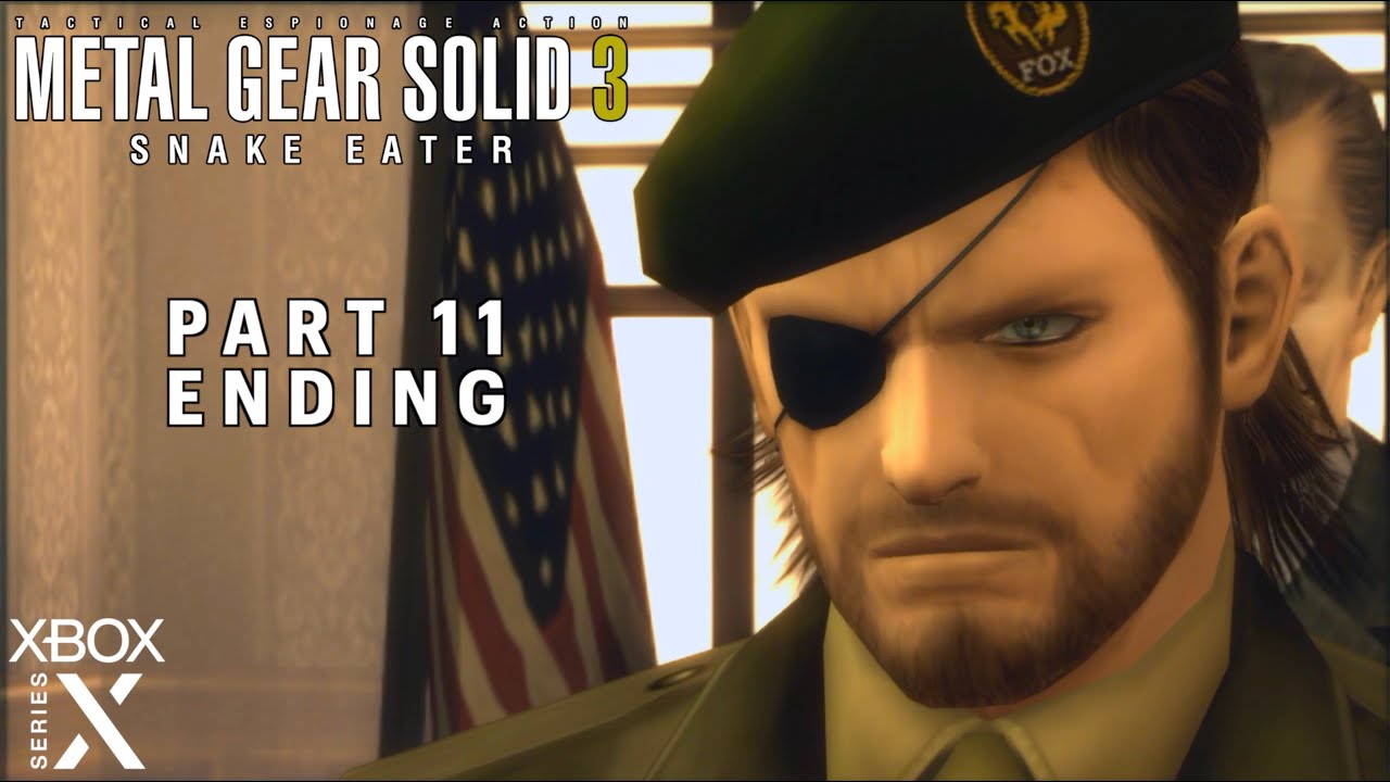 Metal Gear Solid 3: Snake Eater Walkthrough | ENDING Part 12 - Big Boss ...