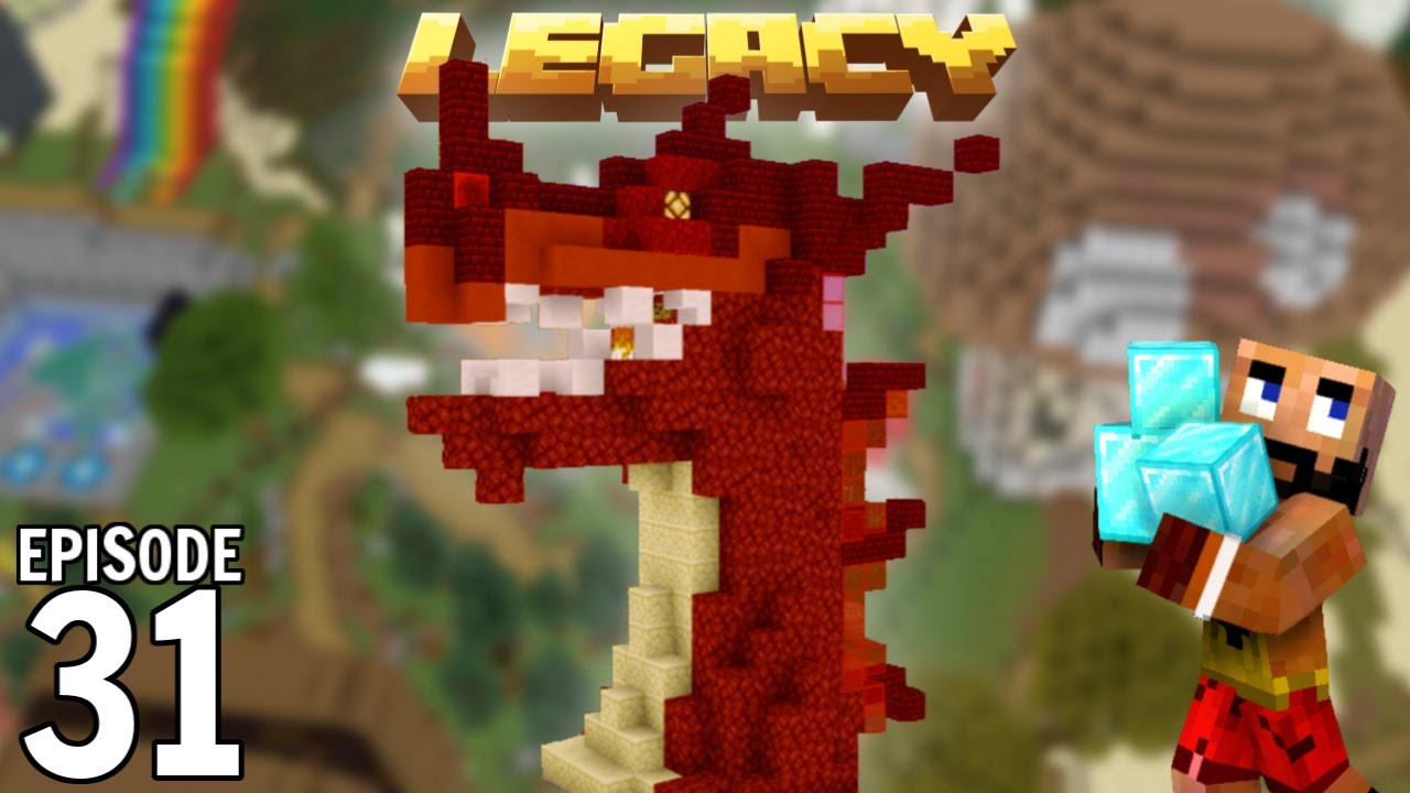 Legacy SMP: This DRAGON will make me RICH! | Minecraft 1.15 Survival ...