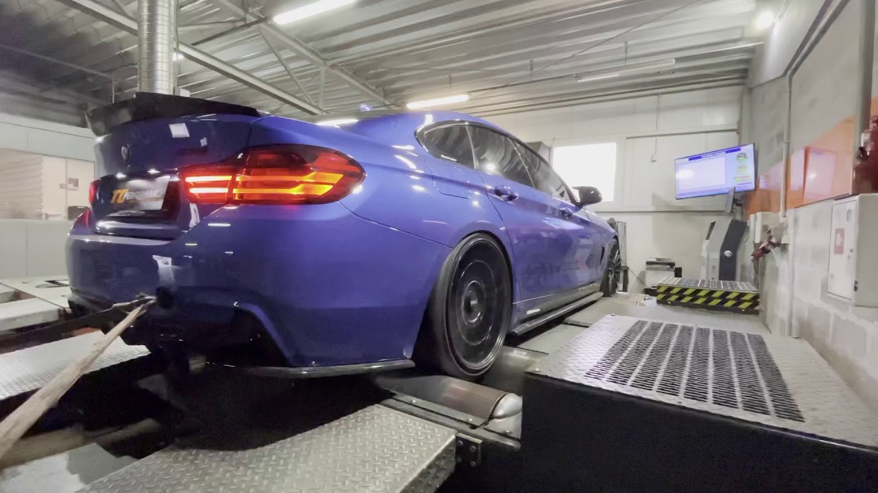 Chiptuning BMW 435i - Stage 3 Ecu Tcu by TC-Performance - Hybrid Turbo + Hpfp - measurement on ...