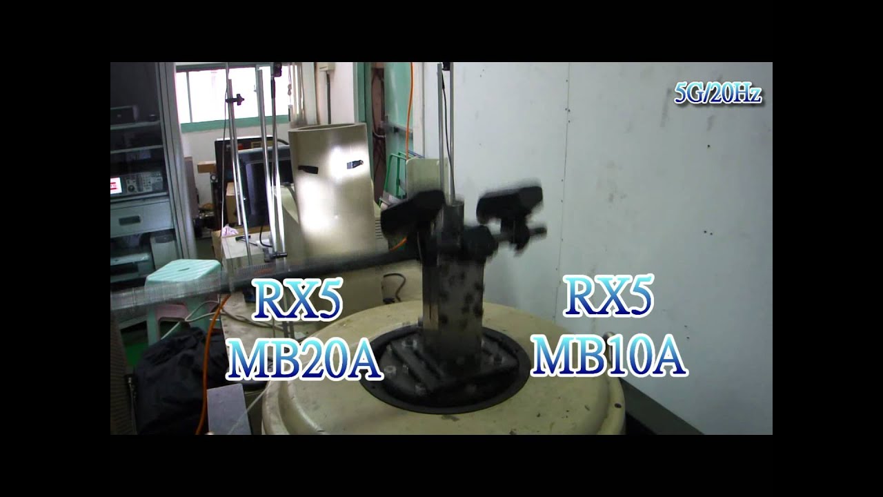 ROXIM RX5 vibration test, 震動測試 - YouTube