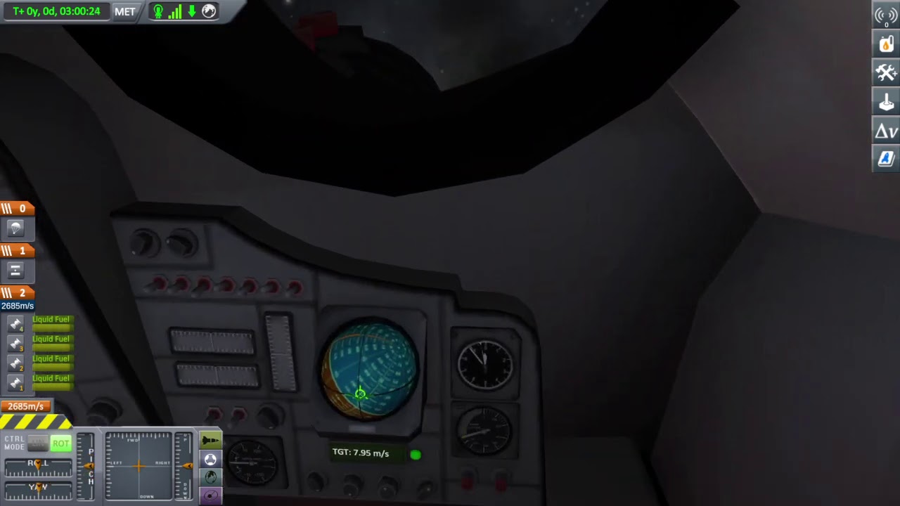 Docking gemini to LEM in IVA view - YouTube