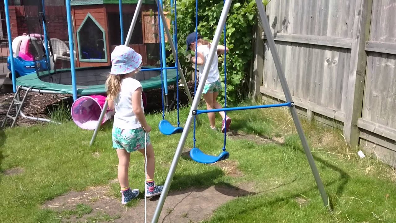 chasing the pretend chicken - YouTube