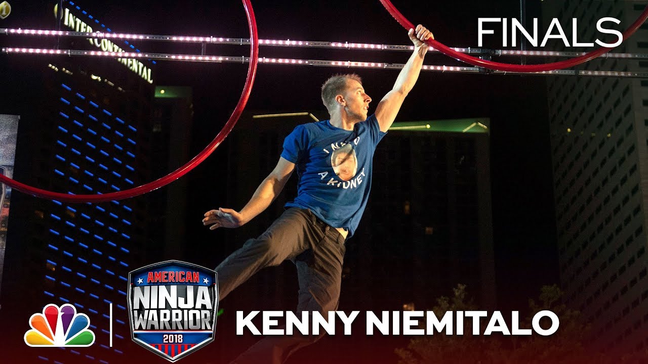 Kenny Niemitalo at the Miami City Finals - American Ninja Warrior 2018 ...