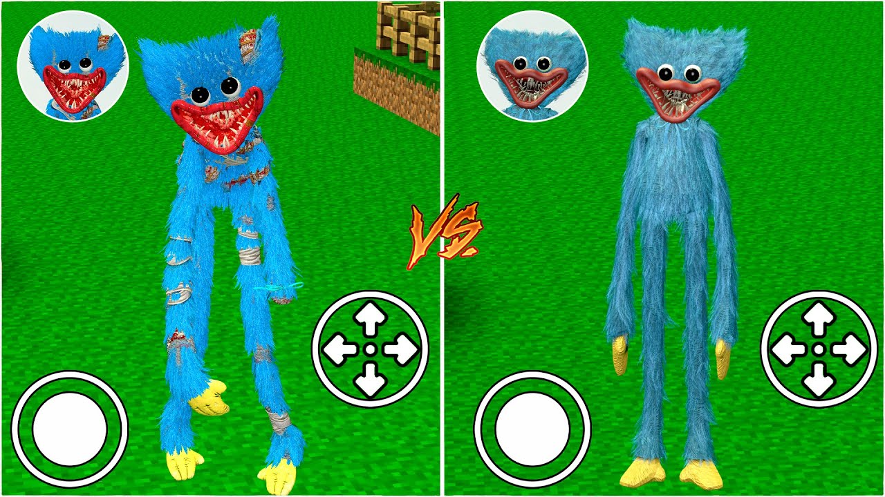 Playing as NEW HUGGY WUGGY vs Playing as OLD HUGGY WUGGY in THE ...