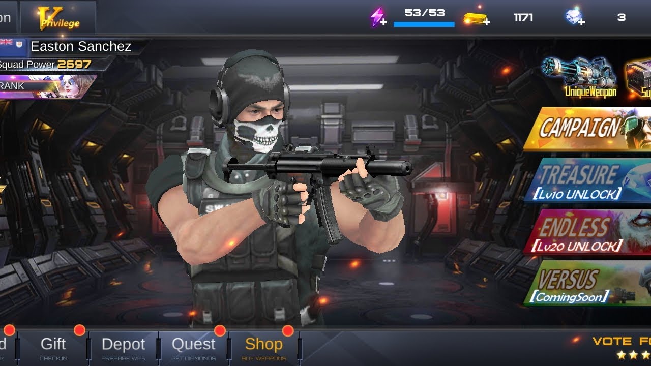 One Man Army 😤 !! Gun War || professional gamer - YouTube