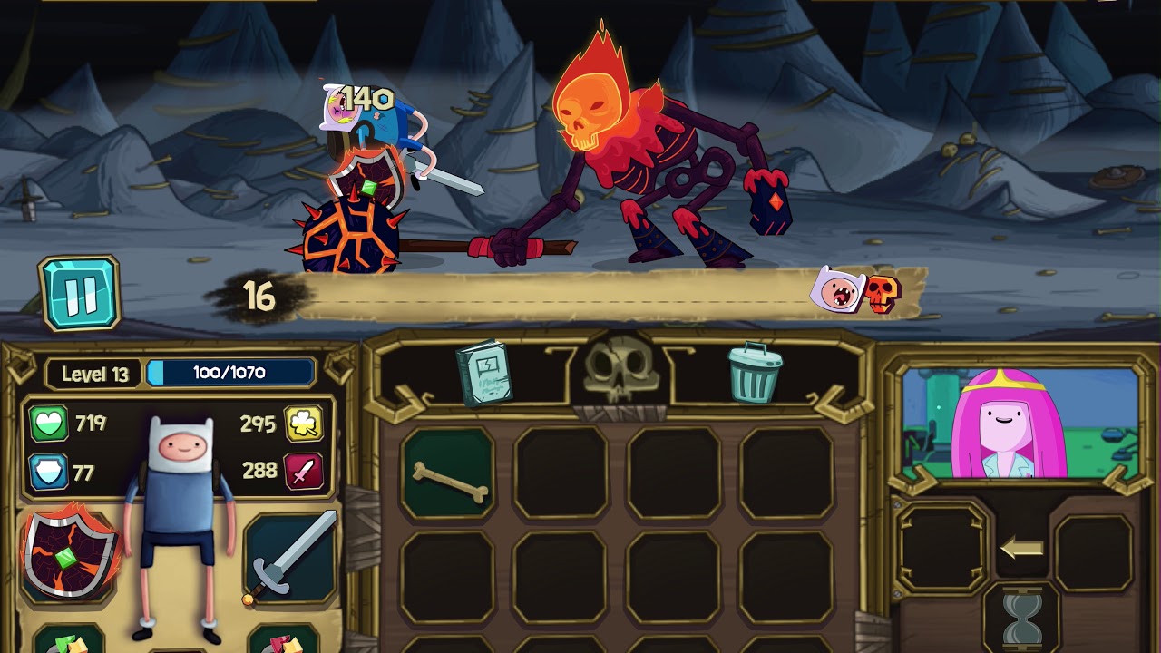 ADVENTURE TIME - FINN & BONES - Cartoon Network - Part 2 - YouTube