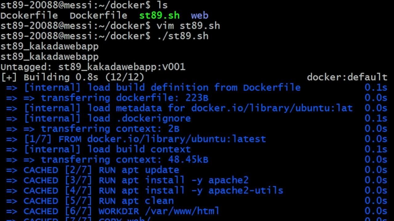 Docker and Script - YouTube