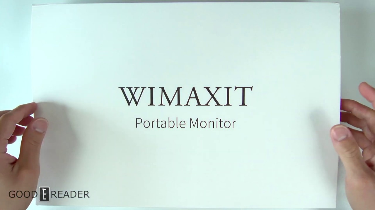 Wimaxit Portable HD Monitor Unboxing - YouTube