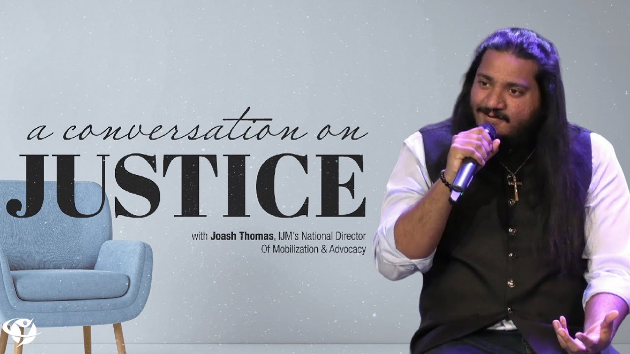 A Conversation on Justice | Joash Thomas | Champion Life Centre - YouTube