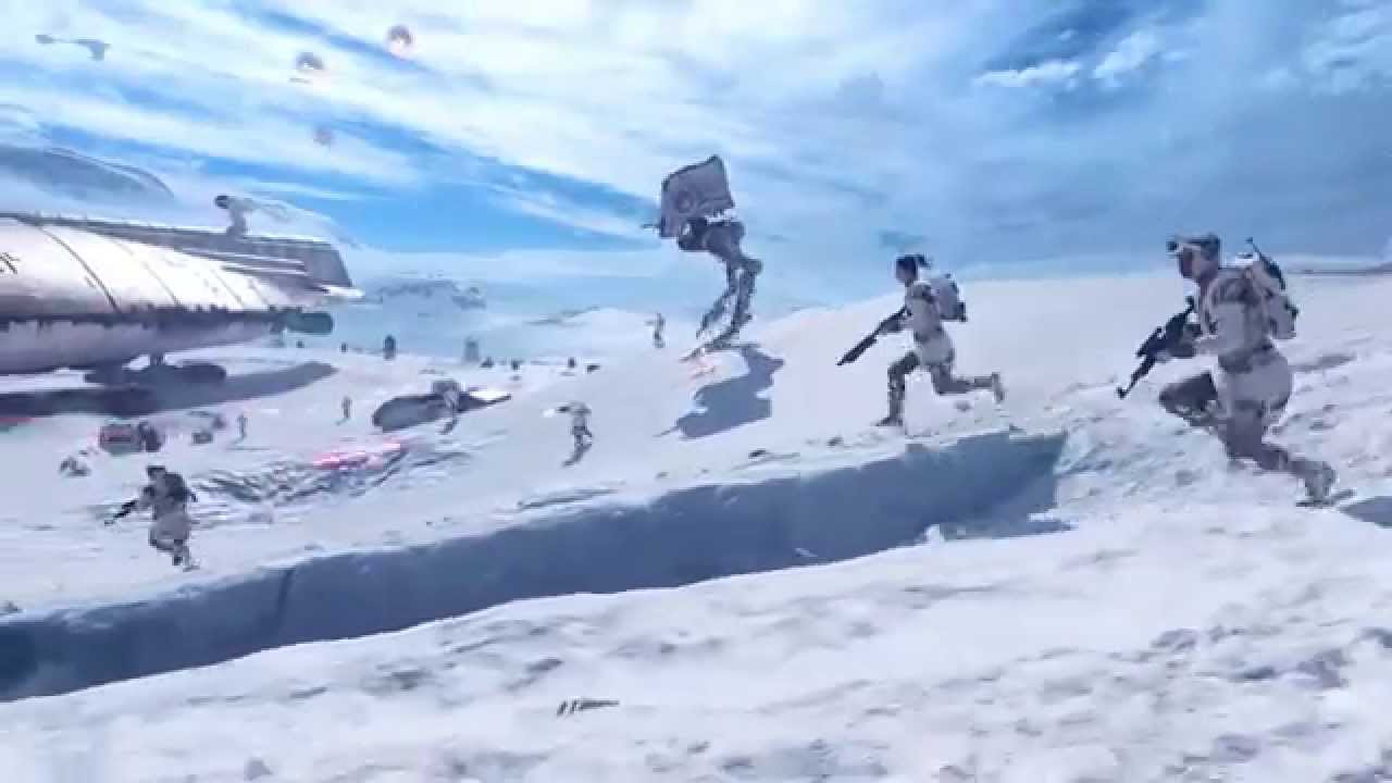Hoth in Star Wars Battlefront - YouTube