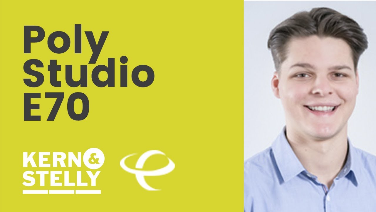 Produktvorstellung: Poly Studio E70 - YouTube Produktvorstellung: Poly Studio E70 - YouTube
