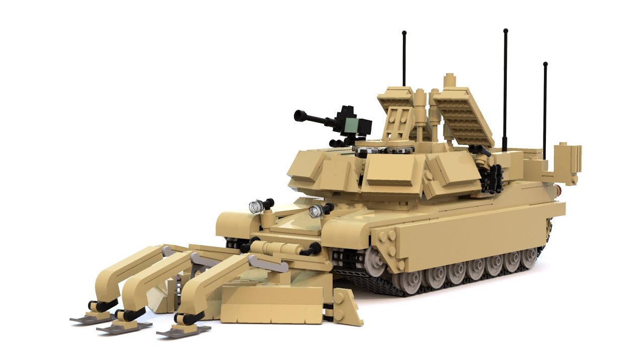 LEGO M1150 Assault Breacher Vehicle Instructions - YouTube