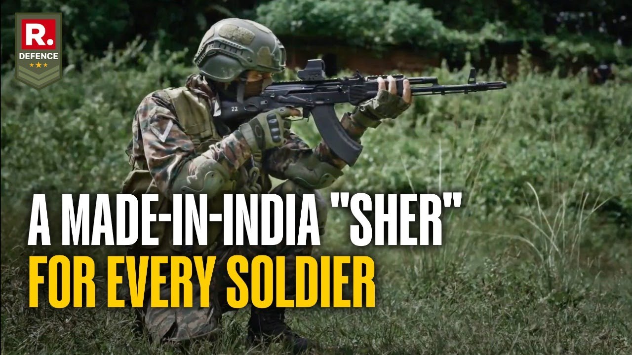 India Arms Up With AK-203 “Sher,” A Rifle Made-In-India For Our Armed ...