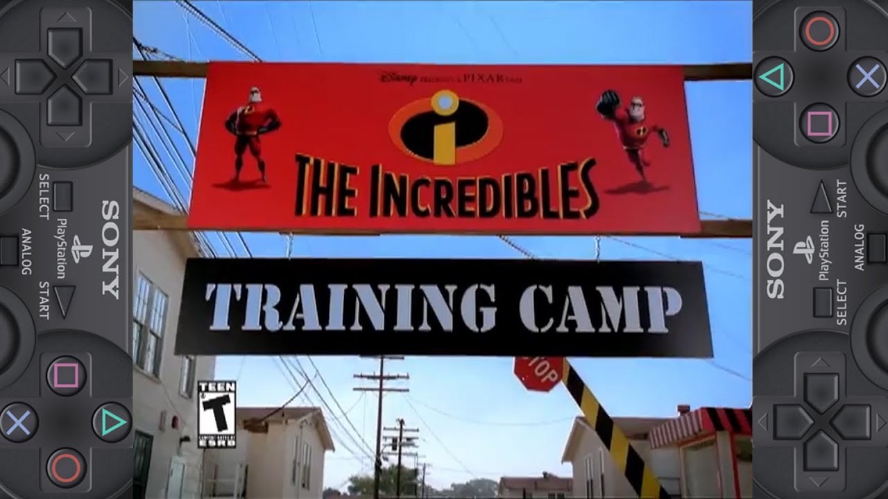 The Incredibles "Training Camp" (Sony PlayStation 2\PS2\Commercial ...
