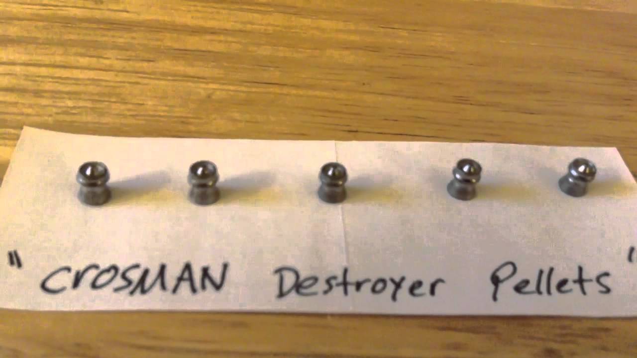 Crosman Destroyer Pellets - YouTube