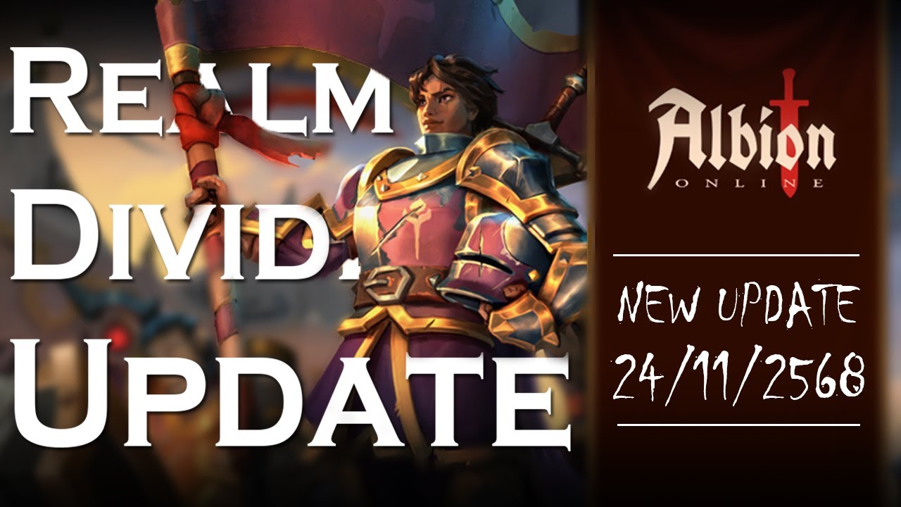 Albion Online Realm Divided Update - รีวิวหมวดหมู่การต่อสู้ - YouTube