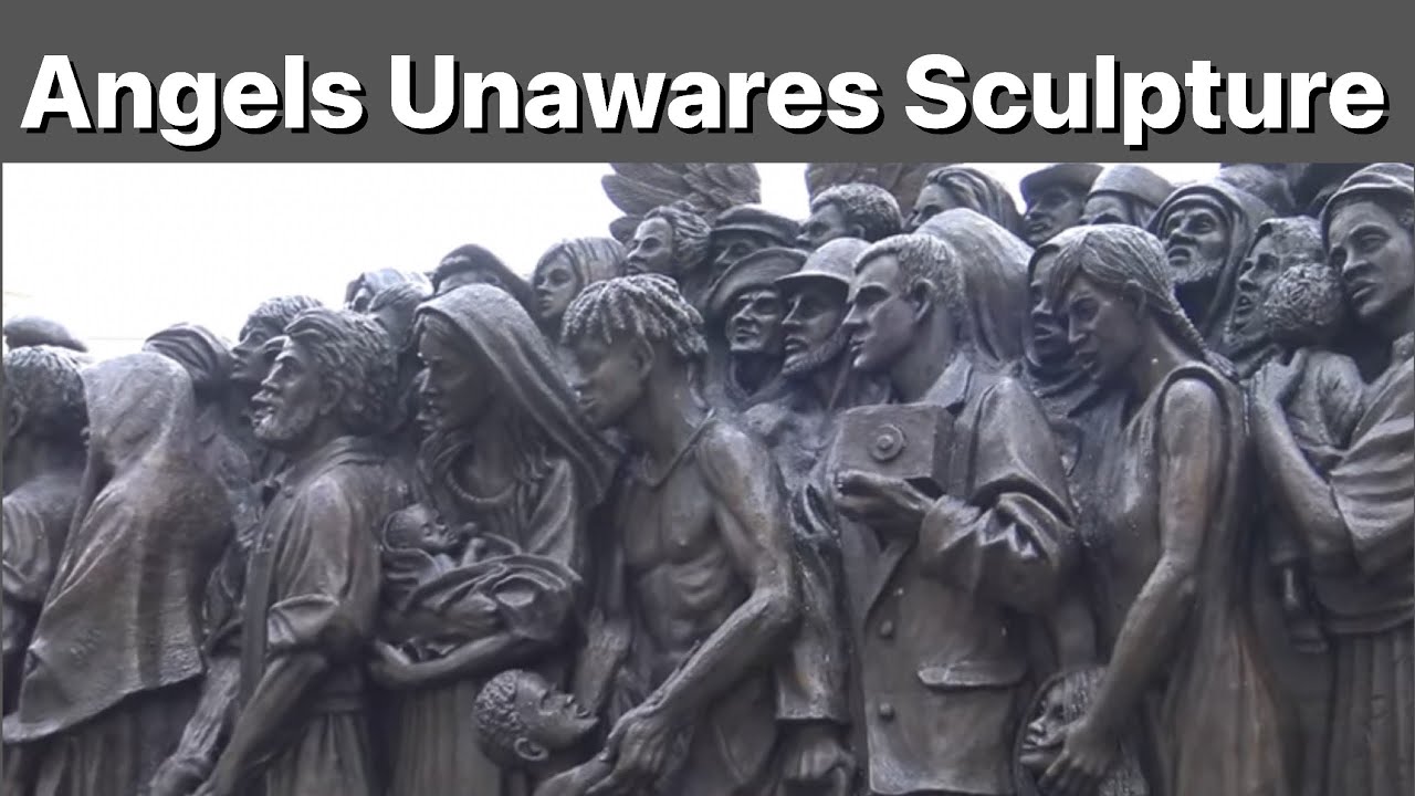 40 Days and 40 Nights Lesson no. 14: Angels Unawares Sculpture - YouTube