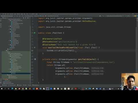 33 - Implement UNIX tail command in Java - SOLUTION - Code Demo 1 - YouTube