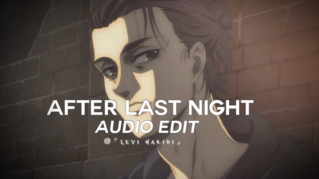 after last night - bruno mars & anderson .paak「edit audio」 - YouTube