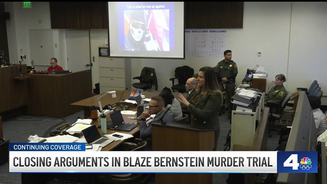 Closing arguments in Blaze Bernstein murder trial in Orange County ...