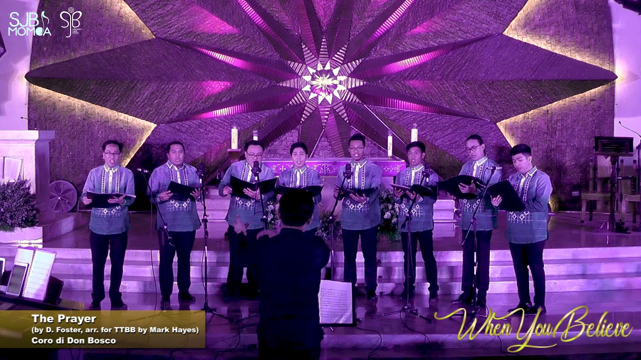 The Prayer (arranged for TTBB) - YouTube
