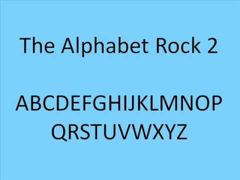 Anglais 6e - The Alphabet Rock 2 - YouTube