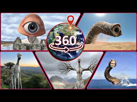 MEGA COMPILATION: Unexplained Google Earth Anomaly Archive — VR 360°