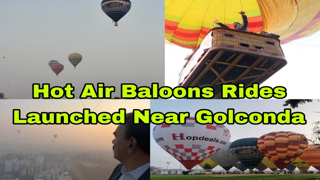 Hot Air Balloon Festival takes off near Golconda Fort in Hyderabad ...