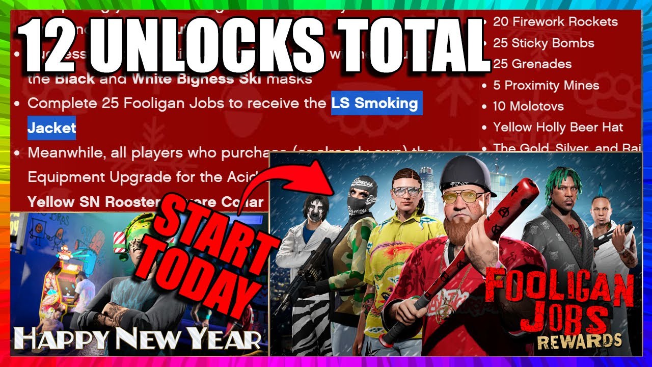 Don't Miss The HAPPY NEW YEAR GIFTS & Do Everyday THE FOOLIGAN JOBS ...