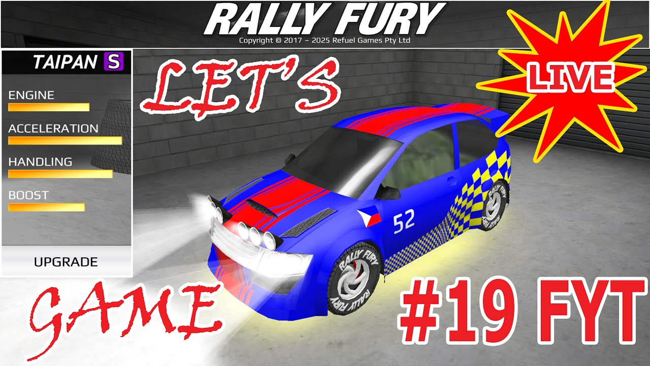 Rally Fury Multiplayer CAR TAIPAN S RANK DIVISION 3 09/29/2025 #19FYT ...