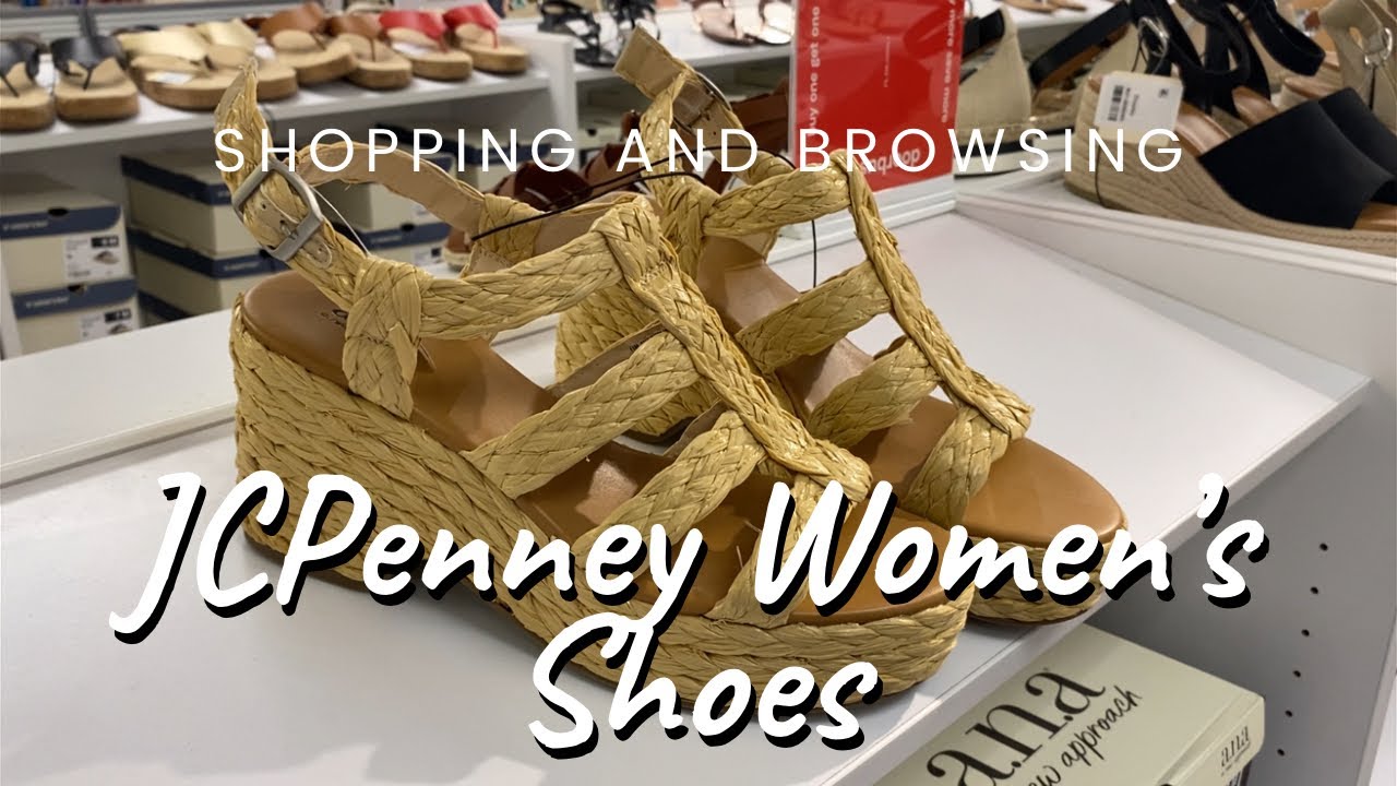 JCPENNEY WOMEN’S SHOES SHOP WITH ME * JCPENNEY SHOES * JCPENNEY ...