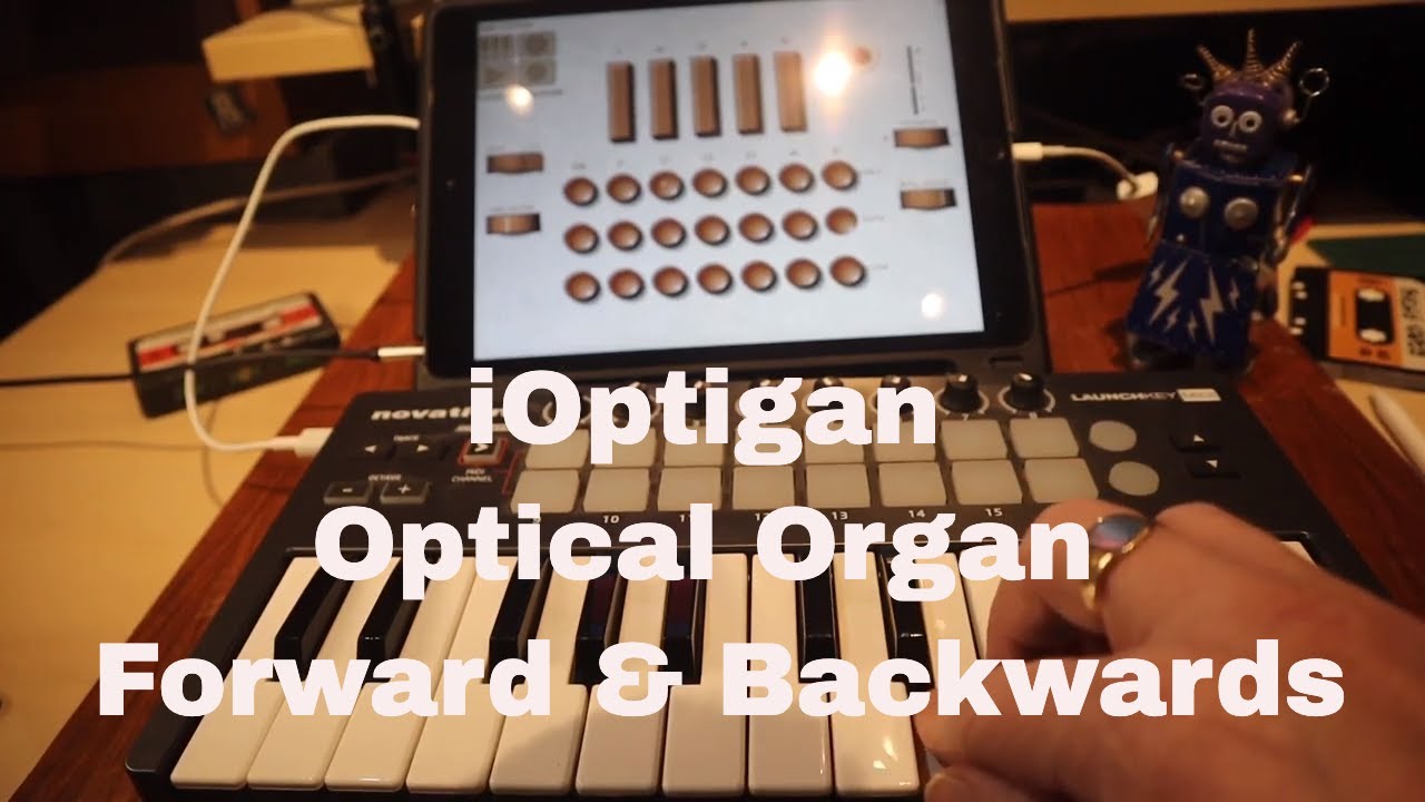#jamuary2021 Day 17 iOptigan Optical Organ - YouTube
