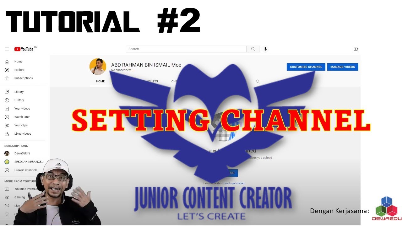 JCC Tutorial #2: Setting Channel - YouTube