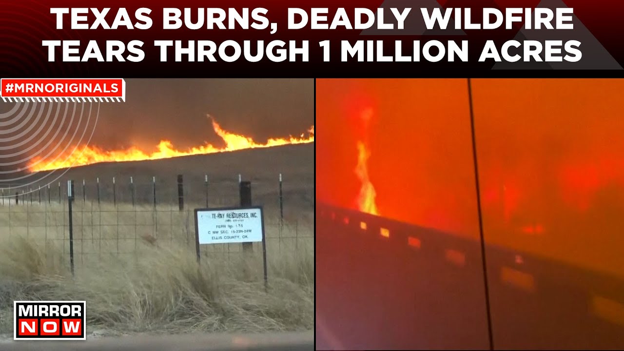 Texas Wildfire | 2 Dead As Texas Battles Largest Wildfire In State ...