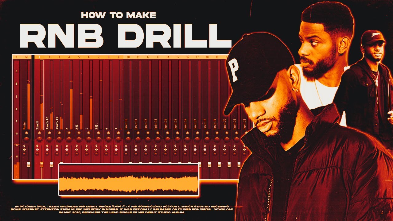 How to make RNB DRILL beats for bryson tiller?! - YouTube