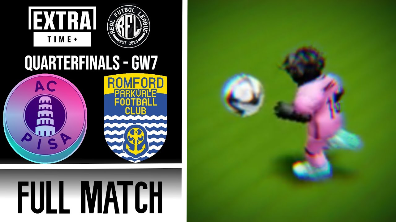 (FULL MATCH) A.C. Pisa vs Romford Parkvale | RFL S1 Preseason ...