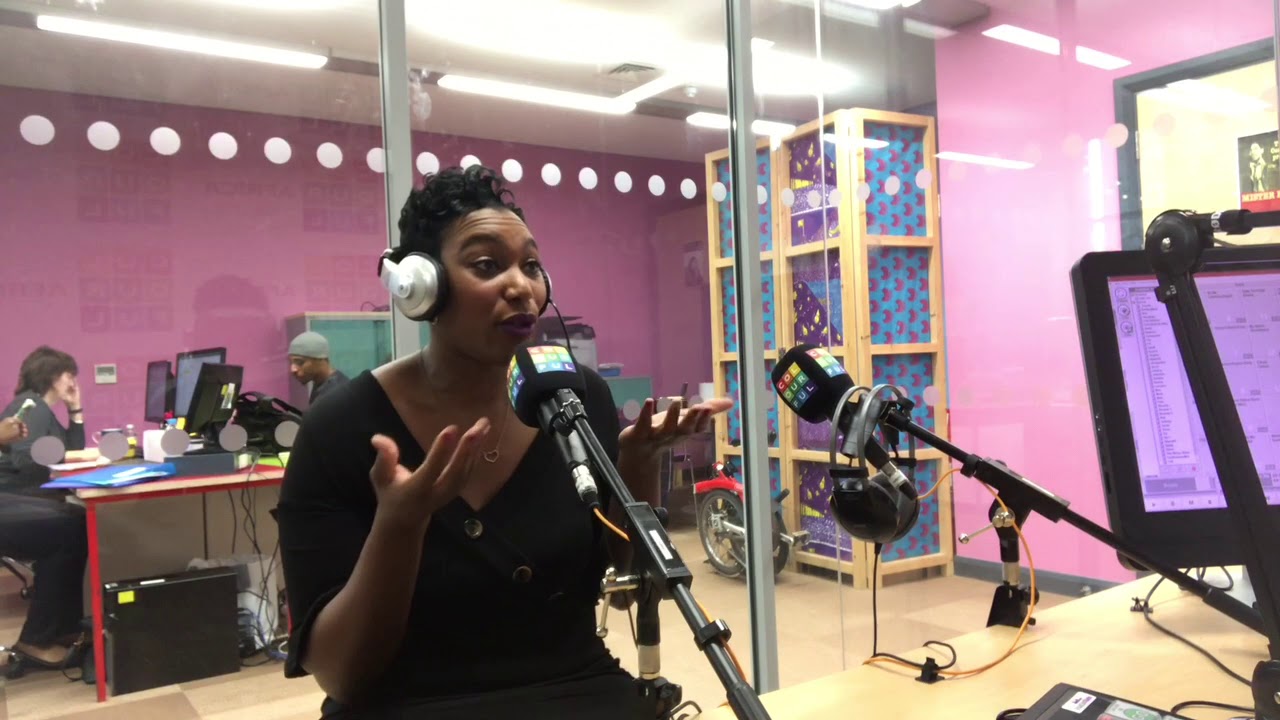 Selina Morgan-Gayle with Sonia Poleon on Colourful radio - YouTube