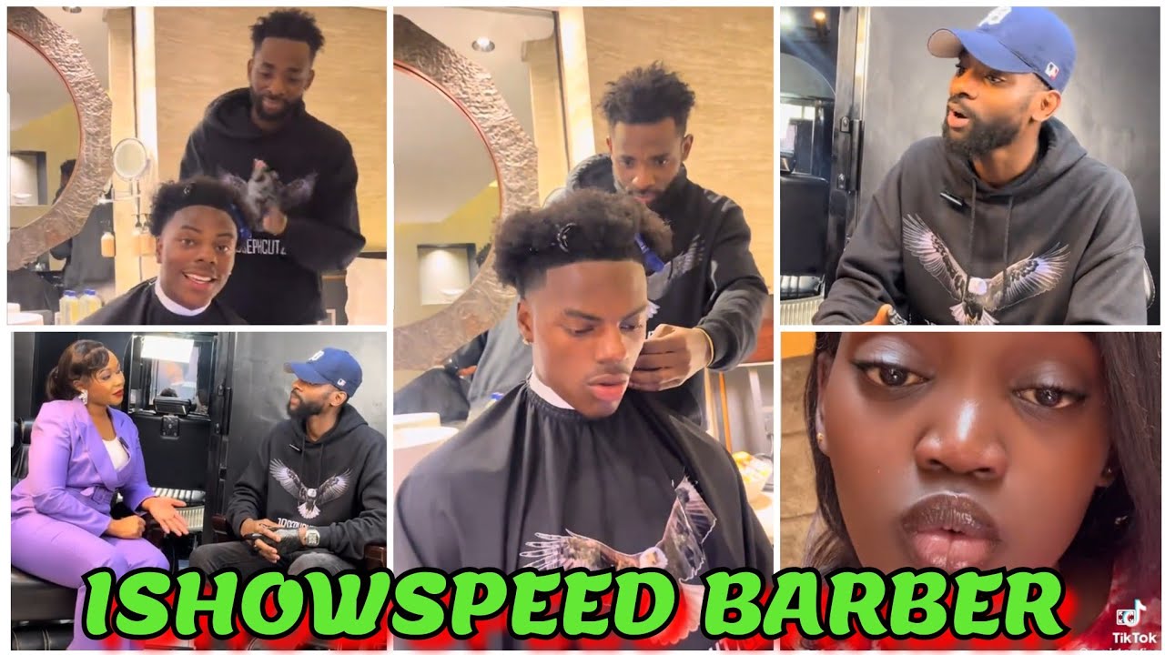 MEET ISHOWSPEED'S KENYAN INTERNATIONAL BARBER - YouTube