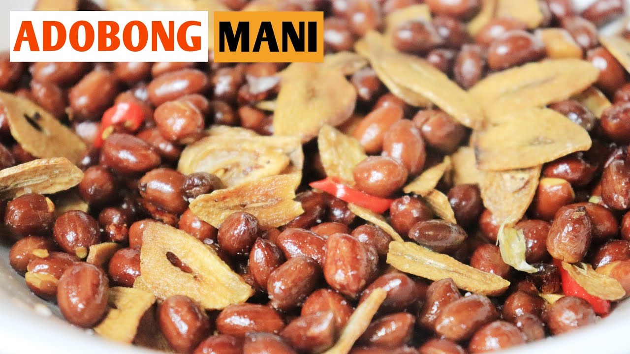 ADOBONG MANI | SPICY FRIED PEANUTS - YouTube
